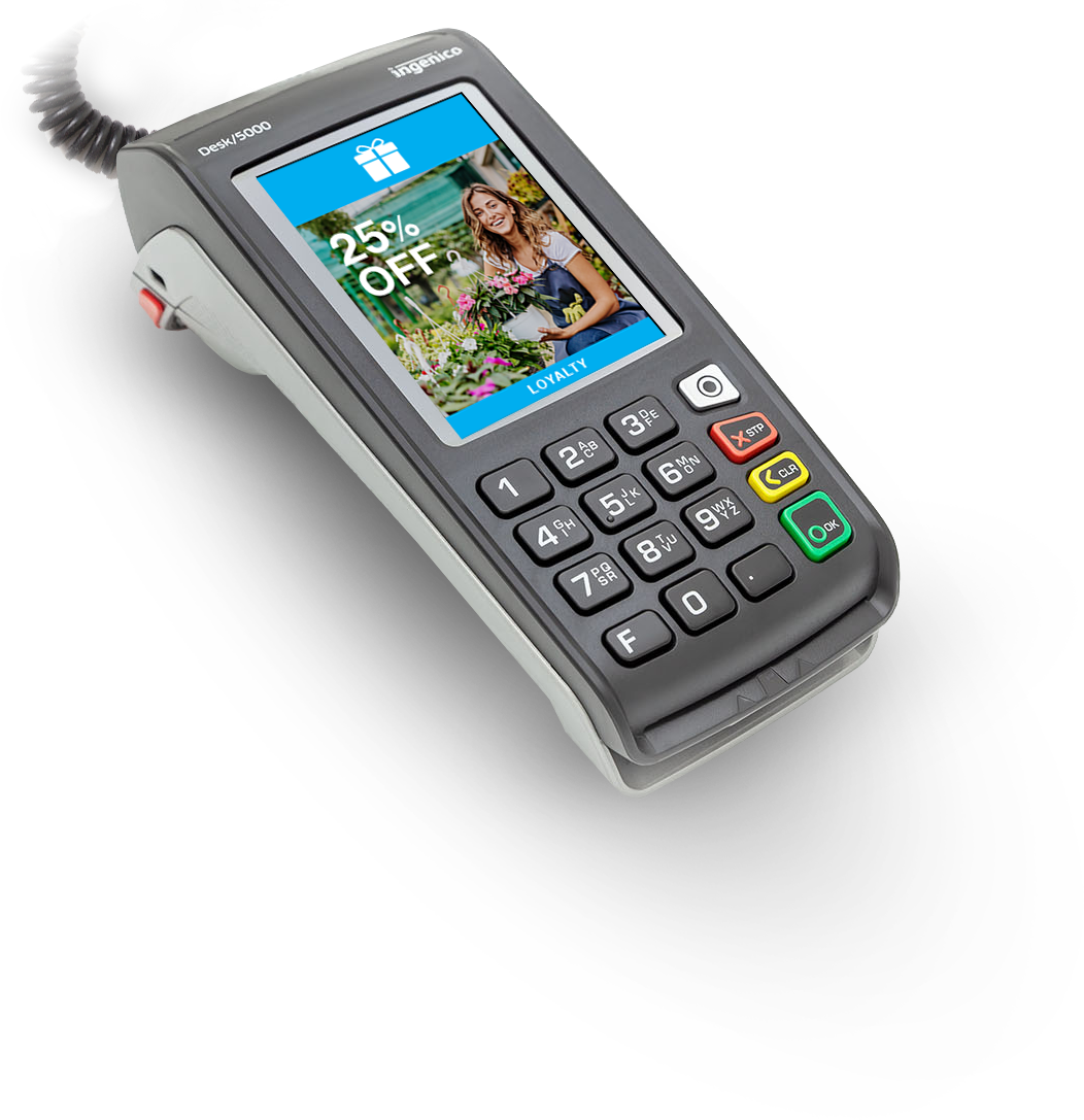 Desk/5000 Countertop Terminal