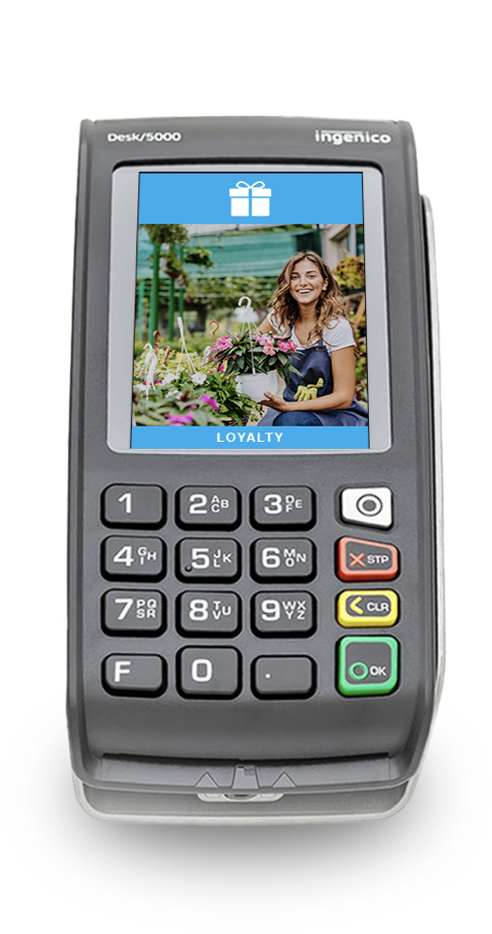 Ingenico Desk/5000 - Countertop Debit Machine | Paystone